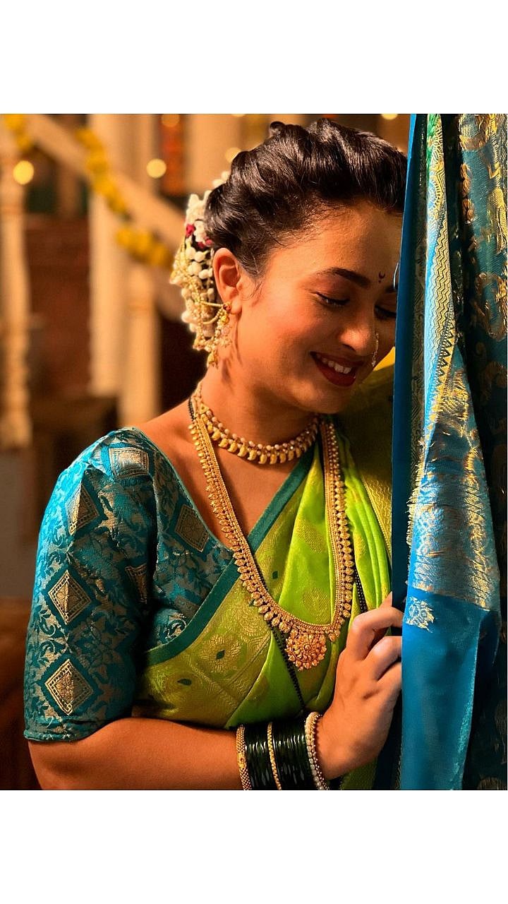 Girija Prabhu : साज ह्यो तुझा..., गिरजाचं हास्य पाहून चाहत्यांचा जीव ...