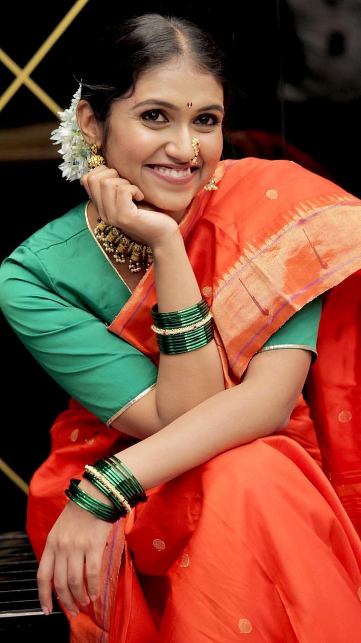 Rinku Rajguru: रिंकूचा मराठमोळा रुबाब; खास अदांवर खिळल्या नजरा| Marathi ...