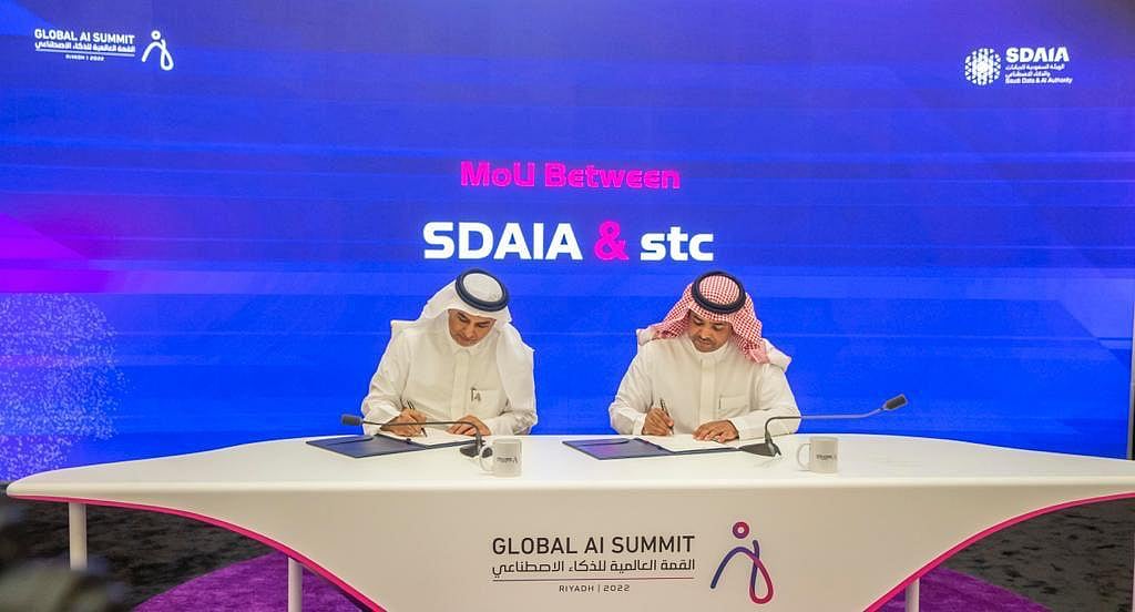 مجموعة Stc توقع 7 اتفاقيات لتطوير وبحث تقنيات الذكاء الاصطناعي