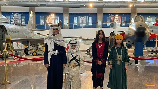 صقر الجزيرة للطيران يفتح أبوابه للزوار احتفاءً بيوم التأسيس