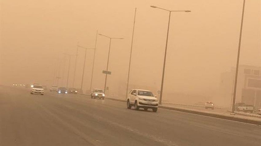 الأرصاد رياح مثيرة للأتربة والغبار تحد من مدى الرؤية الأفقية عل مكة
