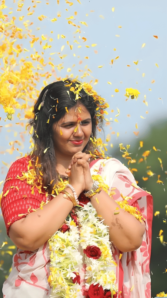 ‘शिव-शक्ती परिक्रमा’ दौऱ्यात पंकजा मुंडेंचे जोरदार स्वागत ; पाहा खास ...