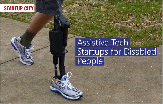 Assistive Tech Startups for Disabled People
