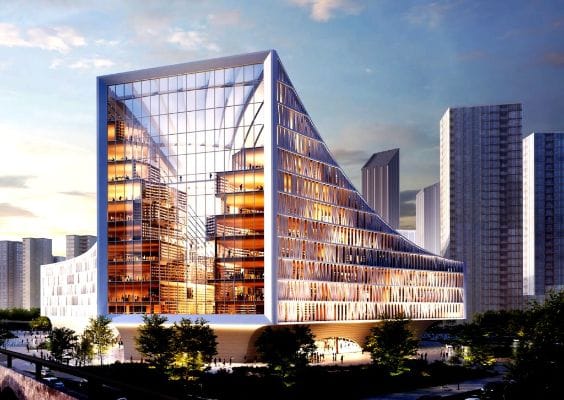 MVRDV has won the competition to design a new central library for
