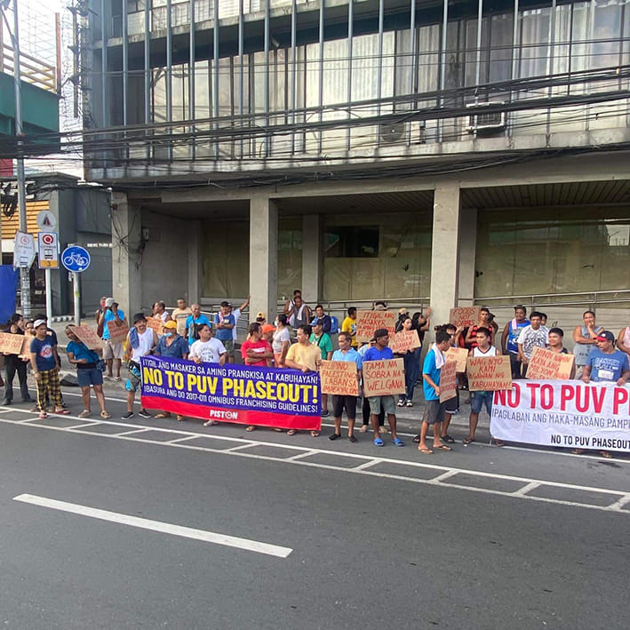 Public transport in Metro Manila not paralyzed by strike