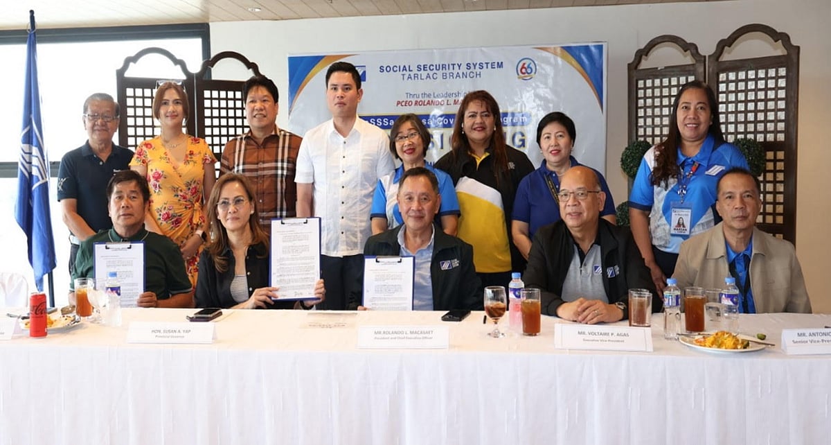 SSS, Tarlac LGUs works for coverage of 1,400 J.O. workers