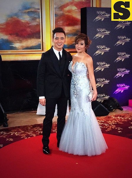 Eric, Angeline together at Star Magic Ball