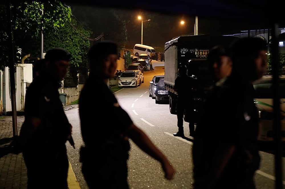 Malaysian police raid ex-Prime Minister Najib Razak's house