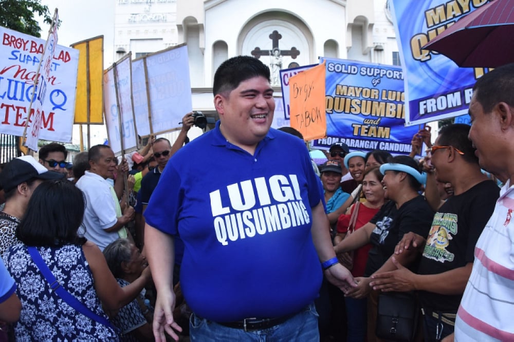 Mandaue City Mayor Luigi Quisumbing denies rift with grandpa