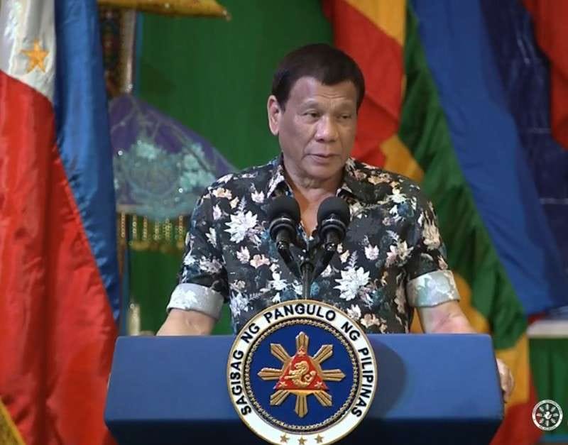 Duterte tells Moro people: Vote 'Yes' for BOL