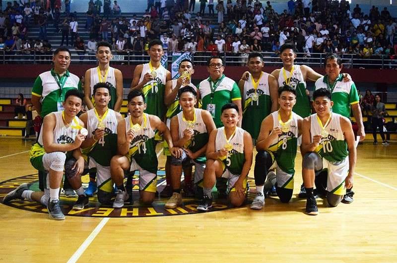 Secondary boys basketball team overall champs in Davraa