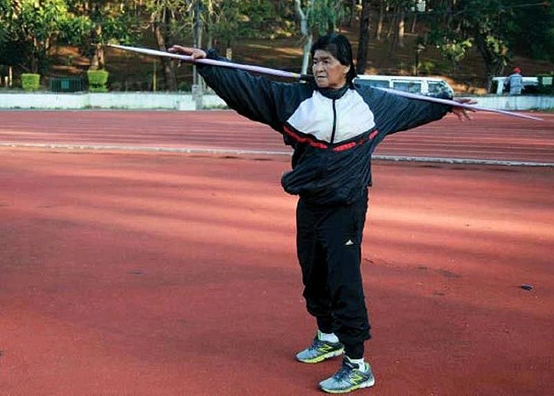 No stopping 67-year-old javelin thrower from competing