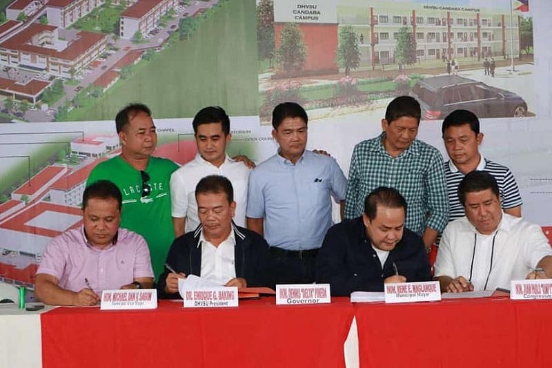 Don Honorio Ventura State University, LGU inks deal for Candaba campus
