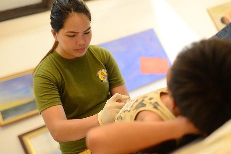 Philippine Army holds medical mission in Miagao, Iloilo