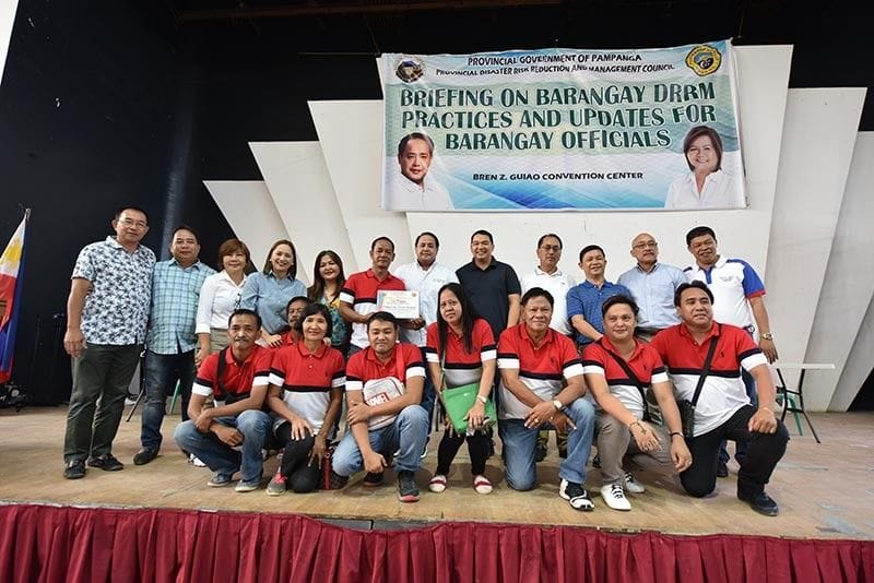 4 Pampanga villages recognized for best disaster management practices