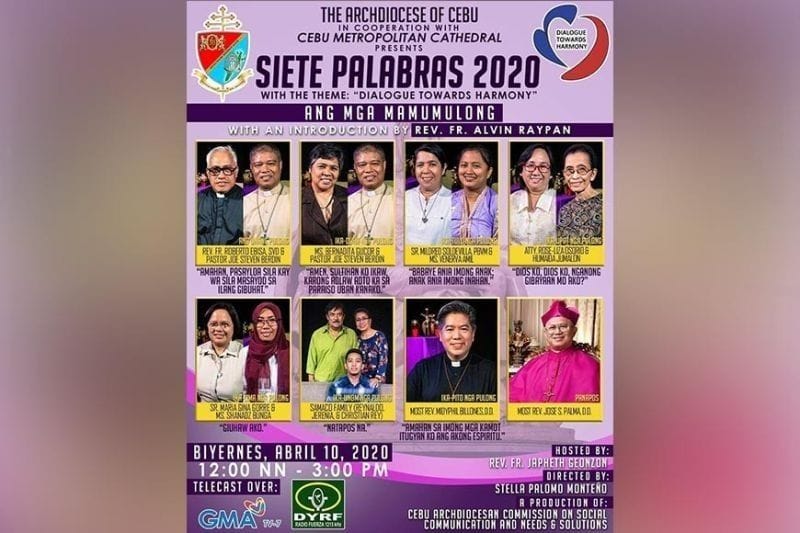 Mga lider sa laing mga simbahan, relihiyon mamulong sa 7 Palabras