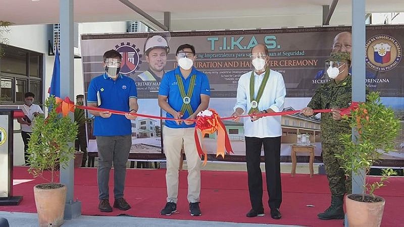 DPWH inaugurates training facility at Camp O'Donnel
