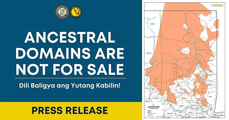 CPDO, Ata tribe reminds public: Ancestral domains not for sale