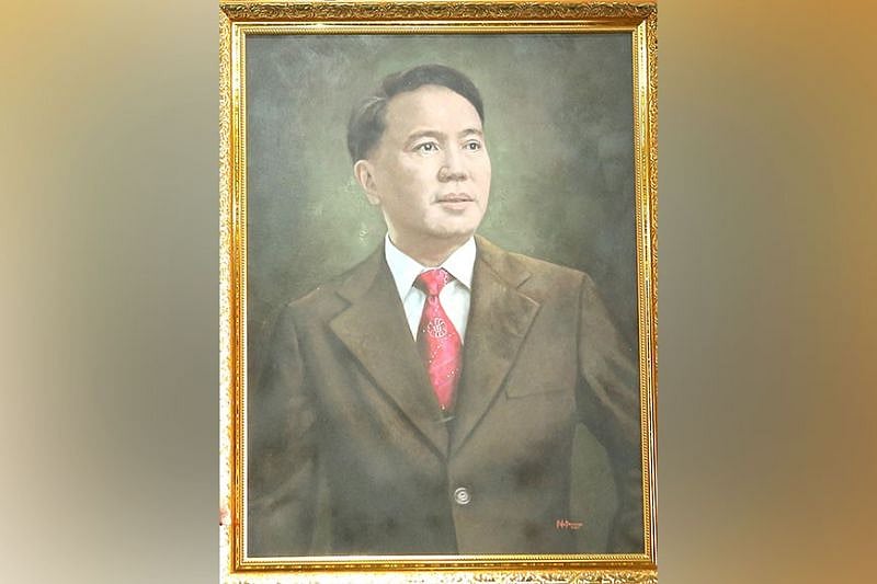 The 'Eagle' lives forever in oil on canvas