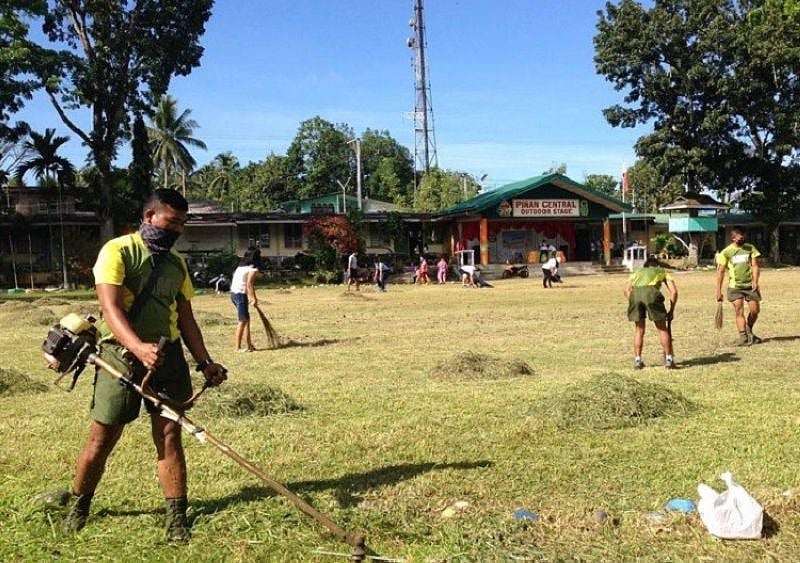 97IB troops join Brigada Eskwela in Zamboanga del Norte