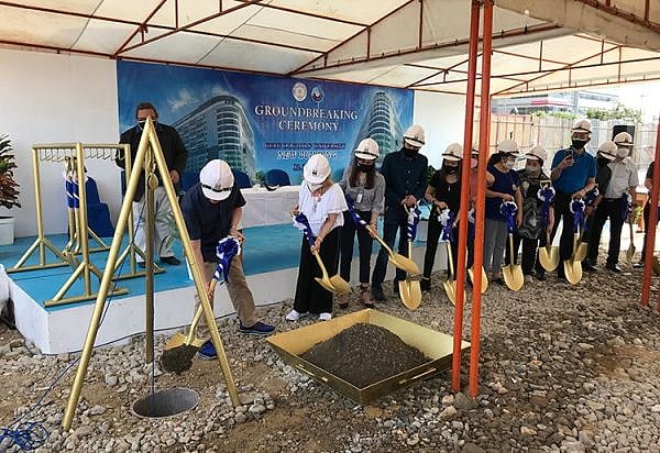 CDU Mandaue breaks ground on new PVL Building