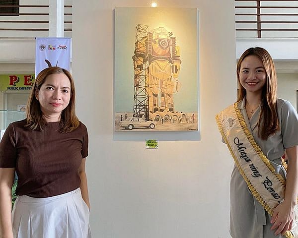 Porac young artists hold visual art exhibit
