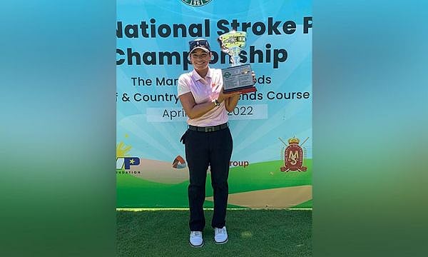 Arevalo, Singson come away with championships in National Stroke Play ...
