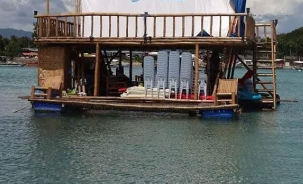 Ahong magpagtukod og floating cottages sa Lapu
