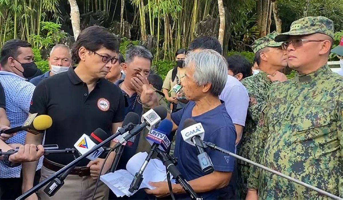 DILG, DENR officials visit Masungi Georeserve amid conflict DILG, DENR officials visit Masungi Georeserve amid conflict