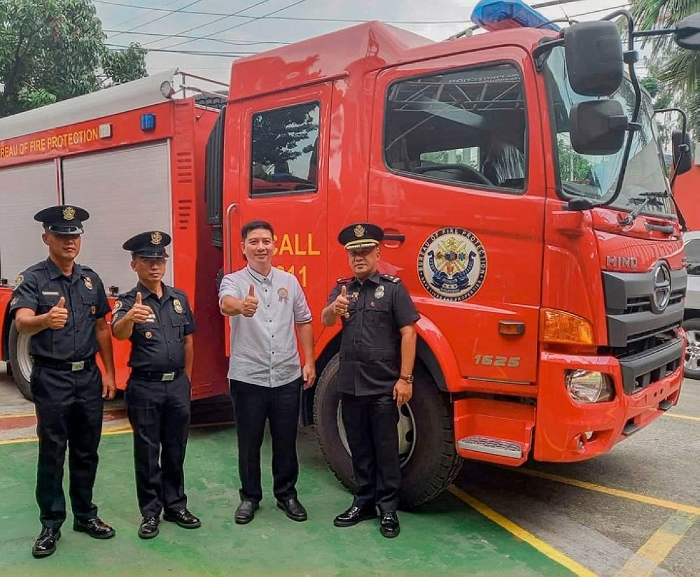 Zamboanga City receives news firetruck