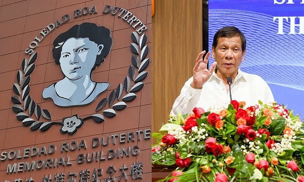 Duterte graces Nanay Soling memorial building inauguration in China
