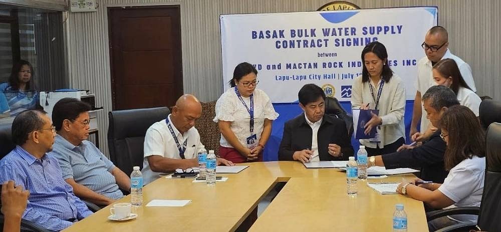 Mactan Rock mo-supply og tubig sa MCWD alang sa Lapu-Lapu