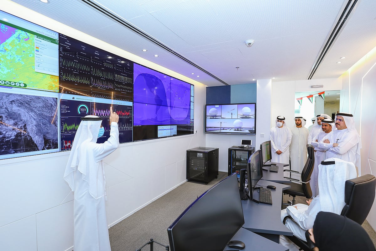 DEWA's Space D Ground Station in MBR Solar Park Inaugurated