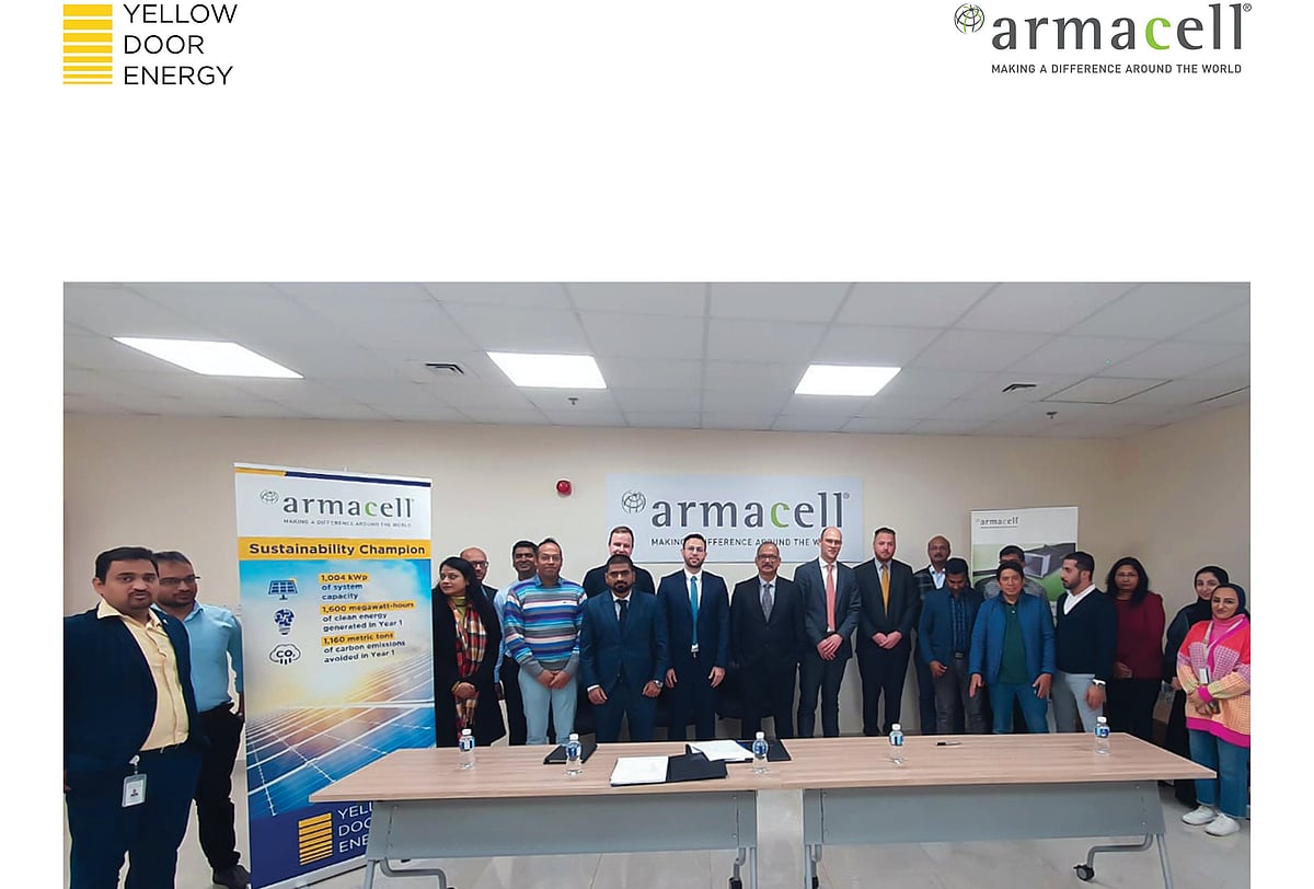 Yellow Door Energy and Armacell sign Solar Power Purchase Agreement in ...