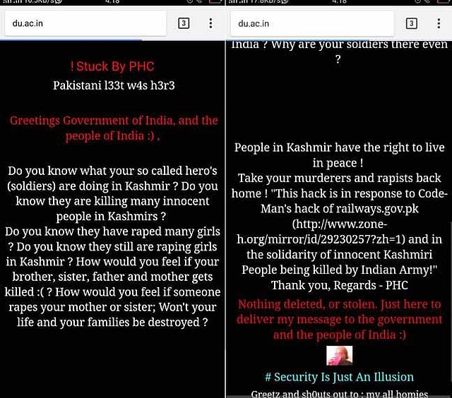 Indian Hackers Take Down Over 500 Pakistani Websites In Response To ...