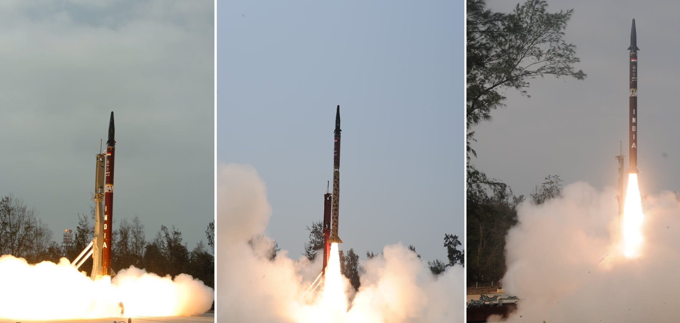 India Test-Fires 2,000-Km Range Nuclear Capable Agni-II Missile