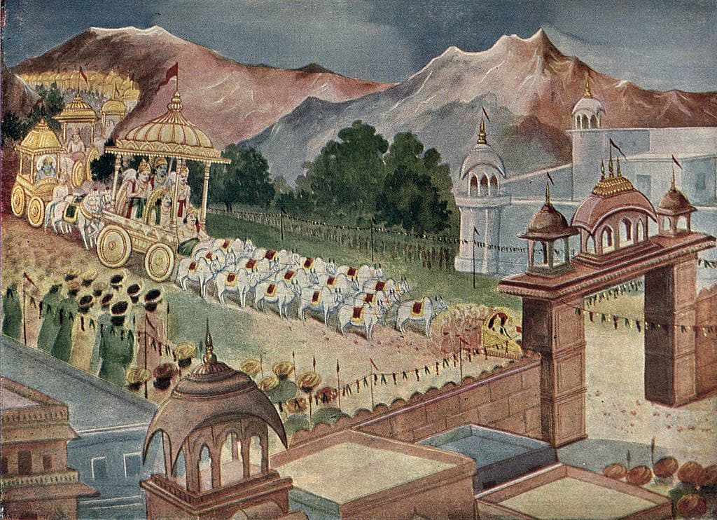 Tales from the Mahabharata - To Renounce The Throne Or Not