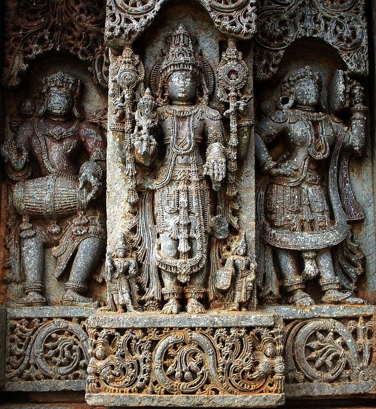 The 24 murthis of Vishnu you must be familiar with