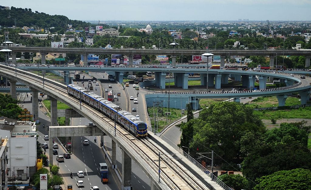 Chennai Metro: CMRL To Begin Track Laying Work On Poonamallee-Porur ...