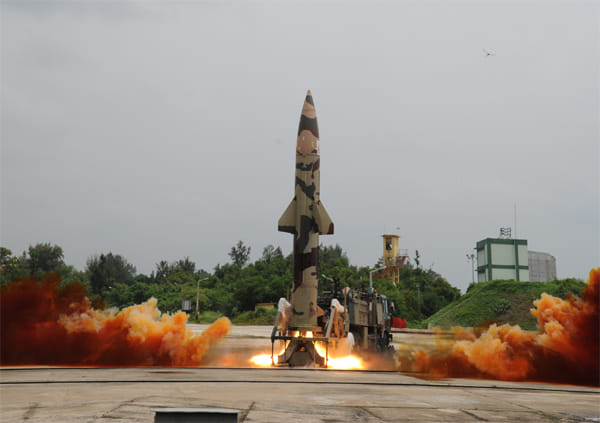 Strategic Forces Command Test Fires Prithvi Missiles In ‘Salvo Mode’