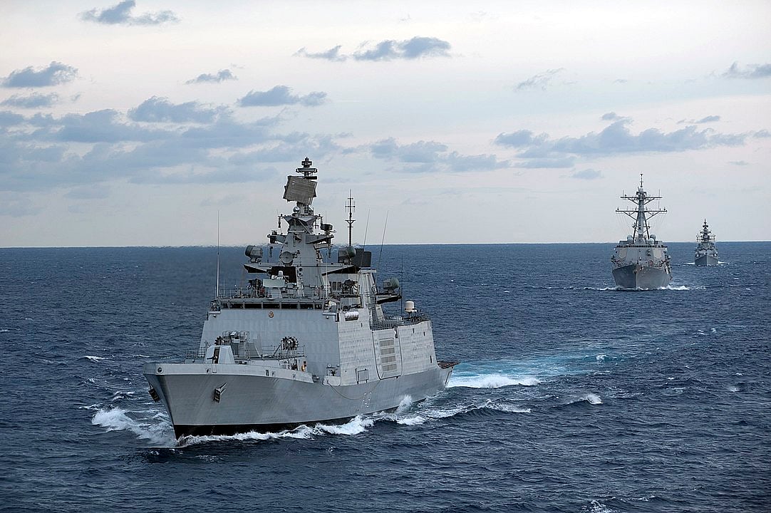 Indian Navy Warships Head To South China Sea For First-Ever Wargame ...