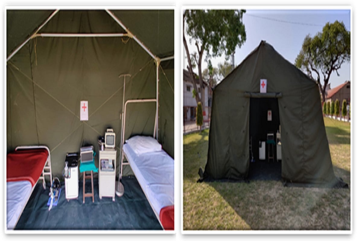 Ordnance Factory Board Develops Two-Bed Tents For Screening, Isolation ...