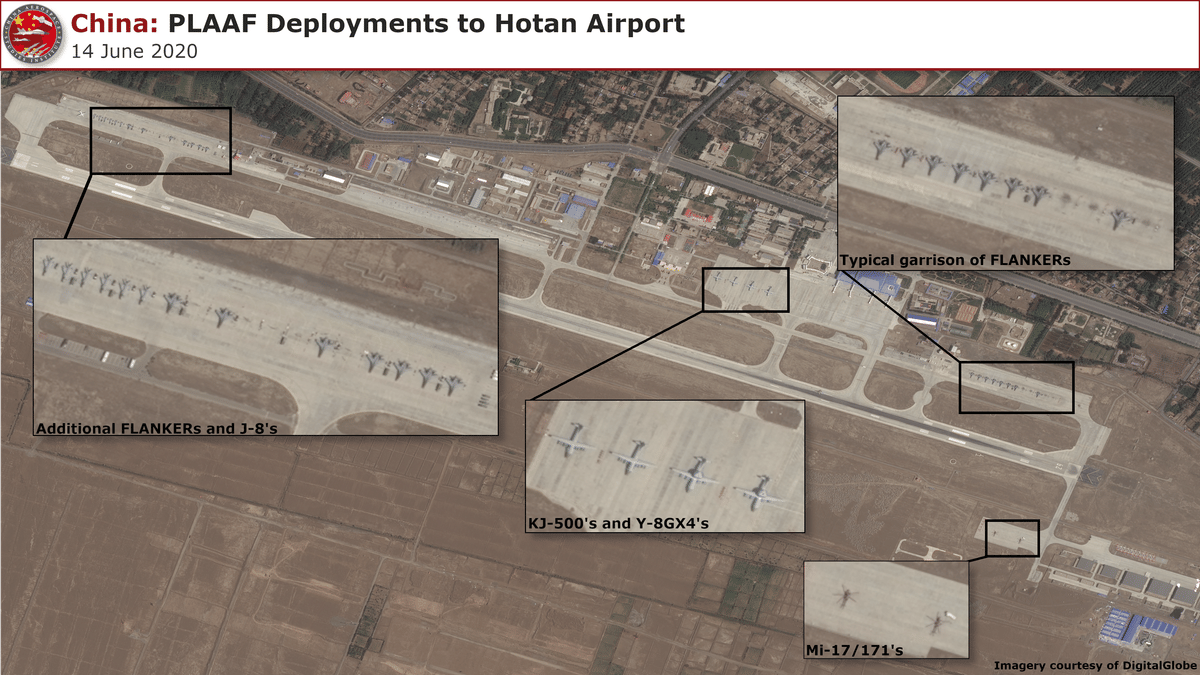 Satellite Images Show China Is Expanding Its Airbase Near Ladakh ...