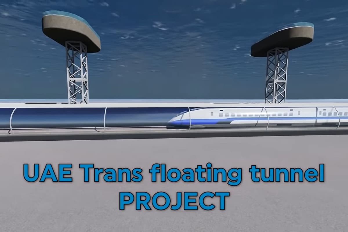 UAE Explores An Ultra-Futuristic Underwater Rail Tunnel Between Mumbai ...