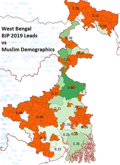 West Bengal Election In Twelve Maps: How The State's Politics Has ...