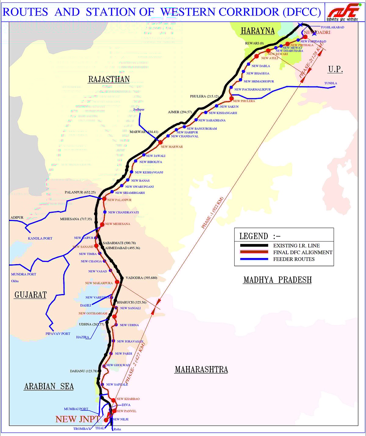Western Dedicated Freight Corridor: Trial Run Begins In New Palanpur ...