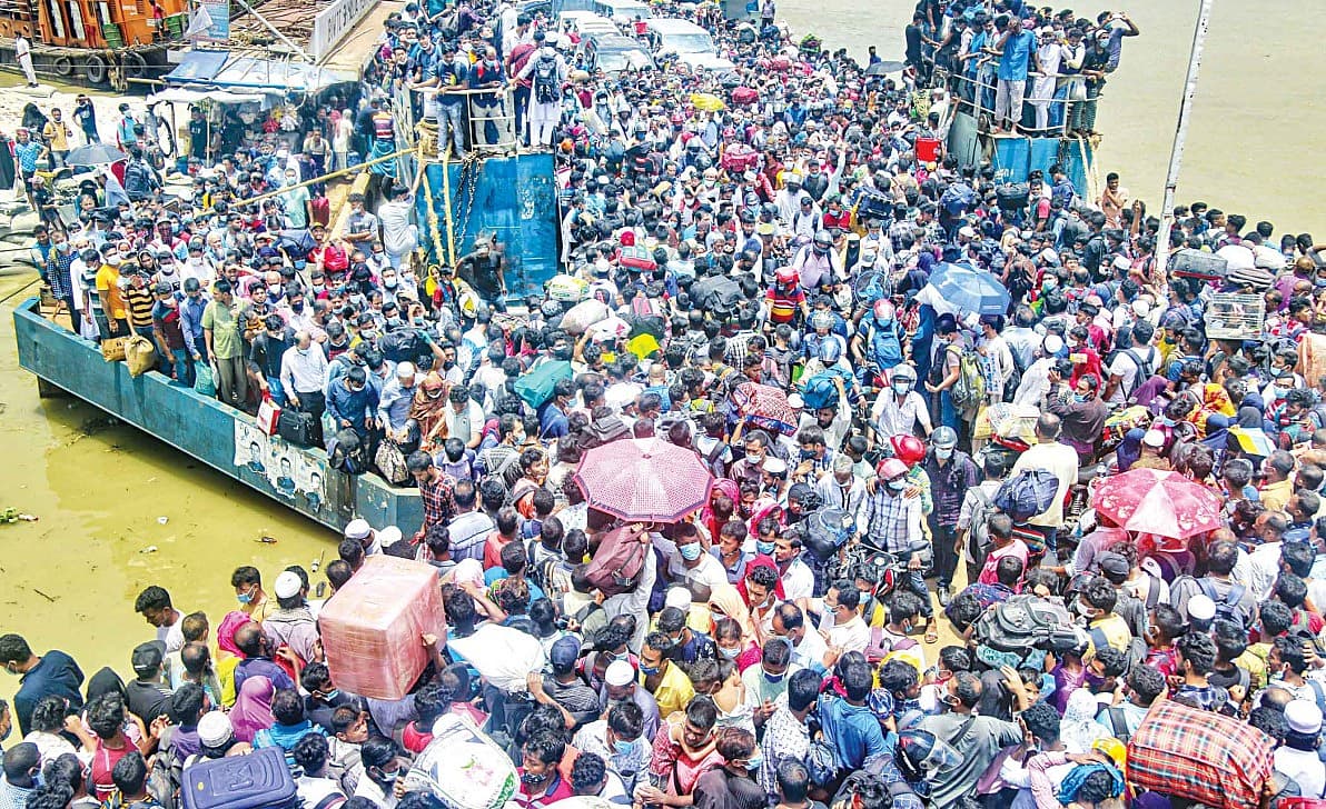 Bangladesh: Tens Of Thousands Of Migrant Workers Flee From Dhaka Ahead Of Nationwide Strict ...