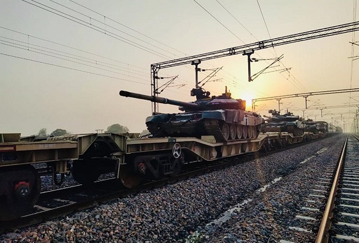 Military Train Successfully Runs On Dedicated Freight Corridor, To ...