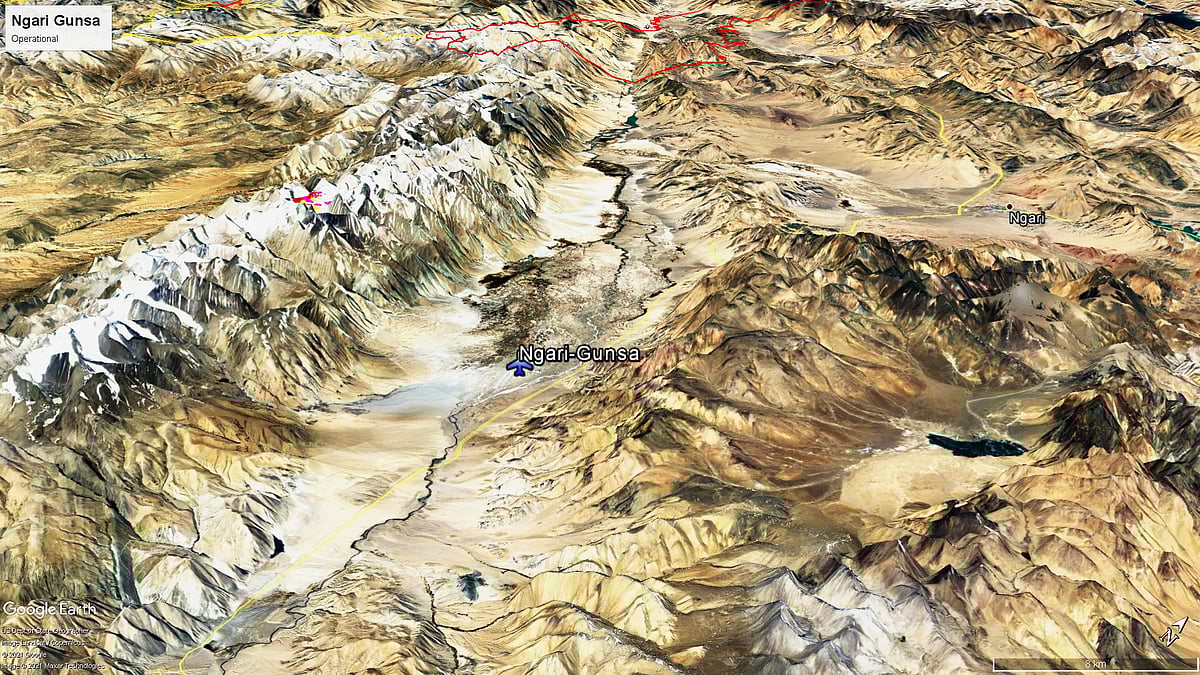 Chinese Airfields In And Around Tibet: A Geographical Overview