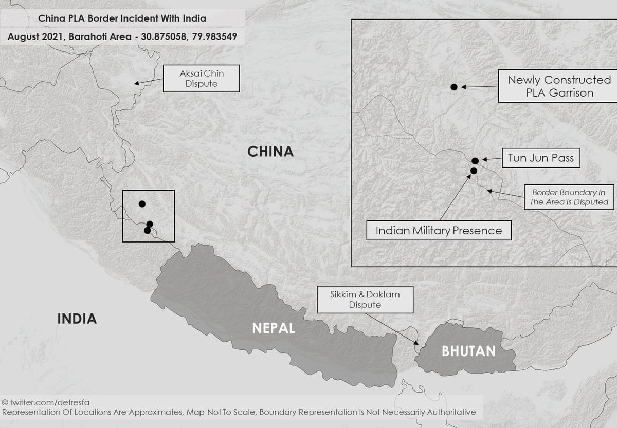 Over 100 Chinese Soldiers Transgressed 5 Km Into Indian Territory In ...